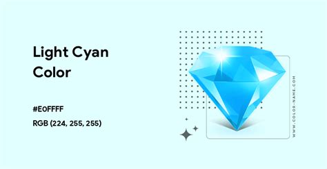 Light Cyan Color Hex Code Is E0ffff