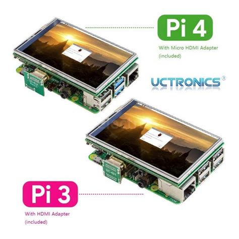 Uctronics B010601 Uctronics 35 Inch Touch Screen For Raspberry Pi 4
