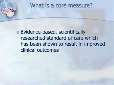 Ppt Cms Core Measures Powerpoint Presentation Free Download Id710947