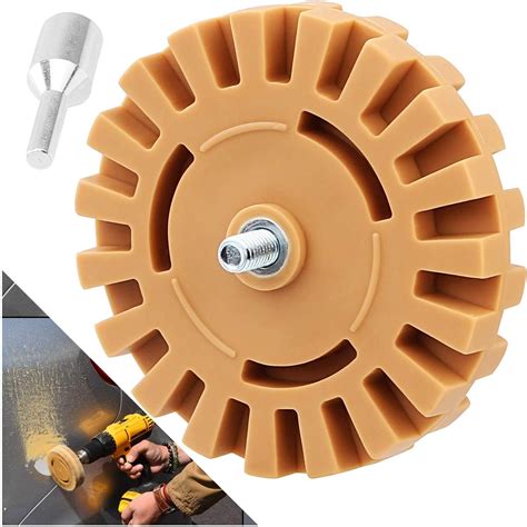 Aconnet Decal Remover Eraser Wheel 4 Inch Rubber Eraser Wheel Sticker