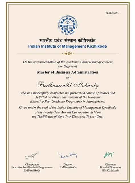 Parthasarathi M On Linkedin Leadership Innovation Convocation2021