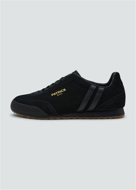 Patrick Rio Trainer Black Mono
