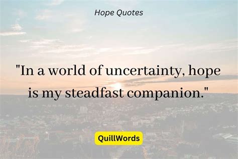 150 Best Hope Quotes Quillwords
