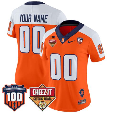 Illinois Fighting Illini 2025 Cheez It Citrus Bowl Patch Vapor Limited