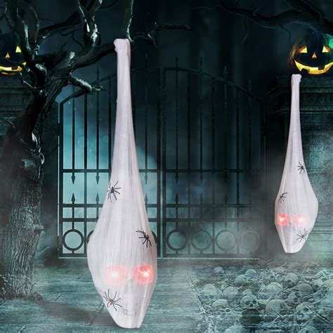 Kabanti Kaukolė Voratinklyje Su Vorais Su Led Ir Garsu Dovanusalislt