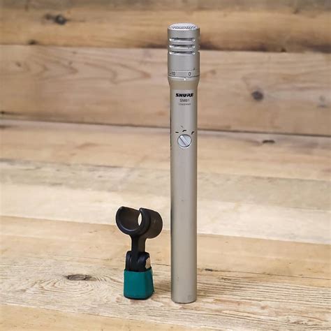 Shure Sm81 Sm 81 Condenser Microphone Mic Mike Instrument Reverb