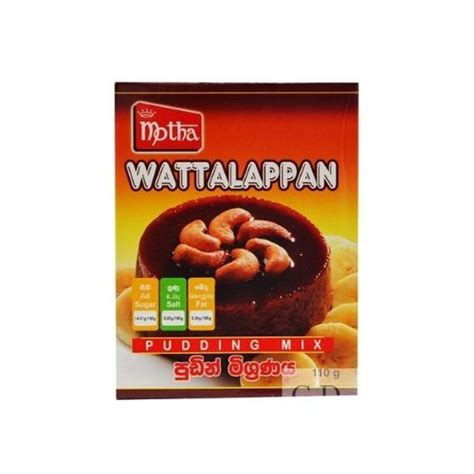 Motha Jelly Watalappan Pudding Mix 100g Best Price In Sri Lanka Onlinekade Lk