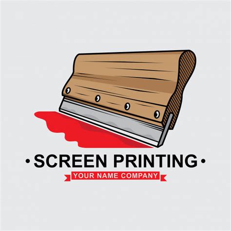 Screen Printing Squeegee Vector At Collection Of