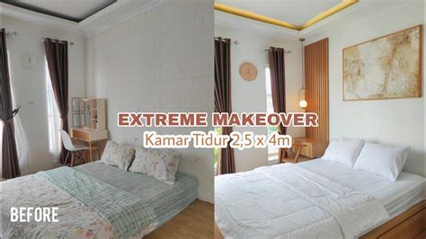 Makeover Kamar Tidur 25 X 4m Budget Makeover Kamar Aesthetic Youtube