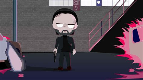 John Wick Chibi Scene On Behance