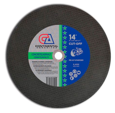 Triple Reinforced Hs Gas Powered Saw Wheel Concreteasphalt Type 1 14 X 18 532 X 1
