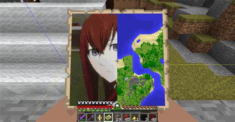 My First Attempt To Make A Map Art In My Hardcore World Documented In