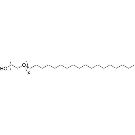 Polyoxyethylene 20 Stearyl Ether Polyethylene Glycol Octadecyl Ether