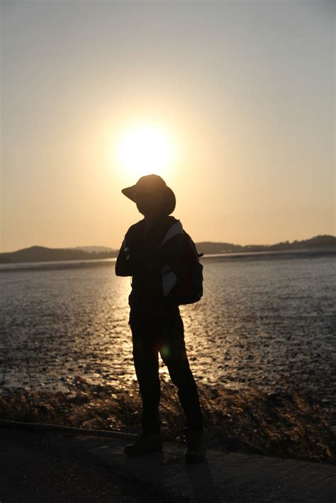 화도의 석양과 일출