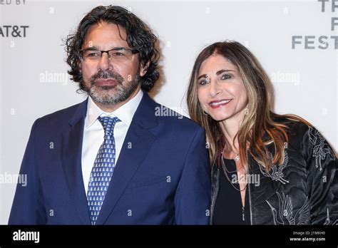 Producer Ken Biller L With Guest Attends National Geographics Genius Premiere During The