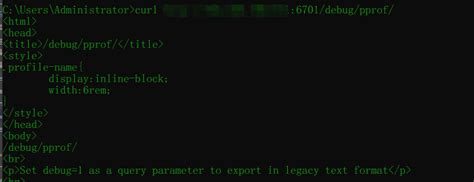 [question] Debug Pprof · Issue 2762 · Go Kratos Kratos · Github
