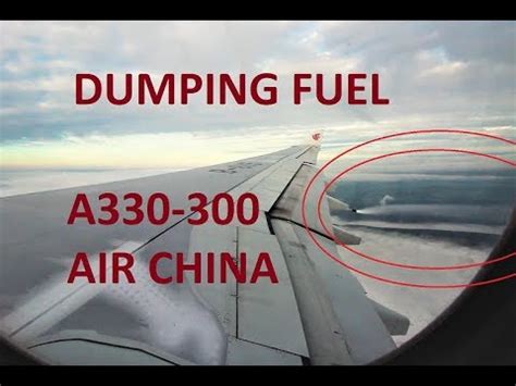 Foggy Landing Air China A330 300 Beijing Zurich Dumping Fuel