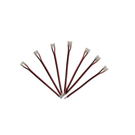2pin 8mm Led Strip Light Connecting Wires Connector Pin Plug Terminal