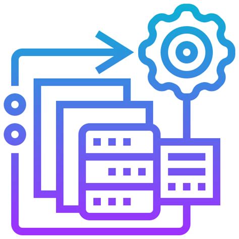 Batch Processing Meticulous Gradient Icon