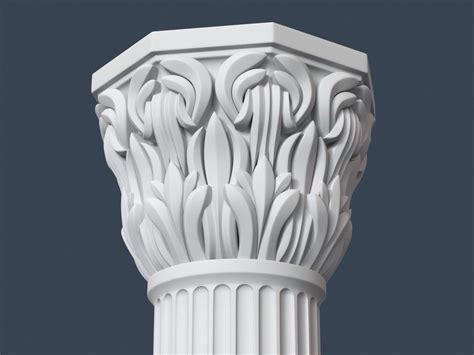 10 Classical Columns Collection 3d Model Cgtrader