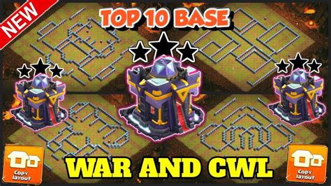 Top 10 New Th15 War Base Cwl Base Th15 War Base With Copy Link