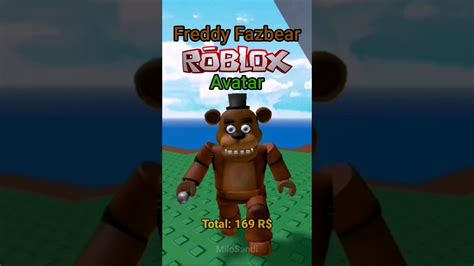 🐻🎩 Freddy Fazbear Roblox Avatar Tutorial Five Nights At Freddys