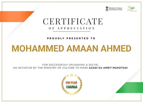 Mohammed Amaan Ahmed On Linkedin I Am Proud To Have Participated In