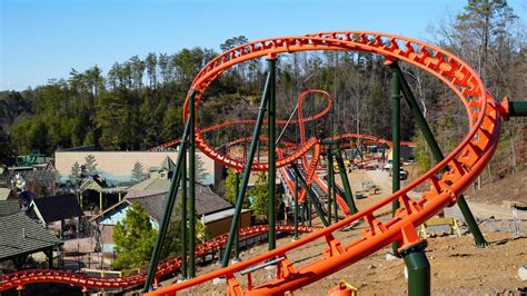 Behind The Thrills Final Piece Of Track Installed At Big Bear