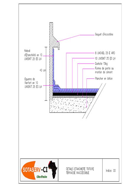 Schemas Etancheite Terrasse Inaccessible Pdf