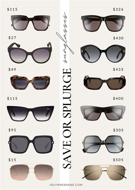 Save Or Splurge Sunglasses Trends For Spring 2023 Jo Lynne Shane