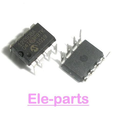 5 Pcs Pic12c508a 04ip Dip 8 Pic12c508 12c508a 8bit Cmos