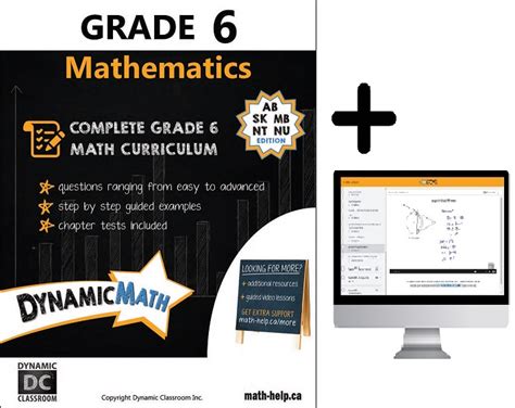 Dynamic Math West Provinces Gr 6 Workbook And Video Bundle The Learning