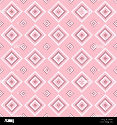Seamless Geometrical Square Pattern Background Design Vector Graphic