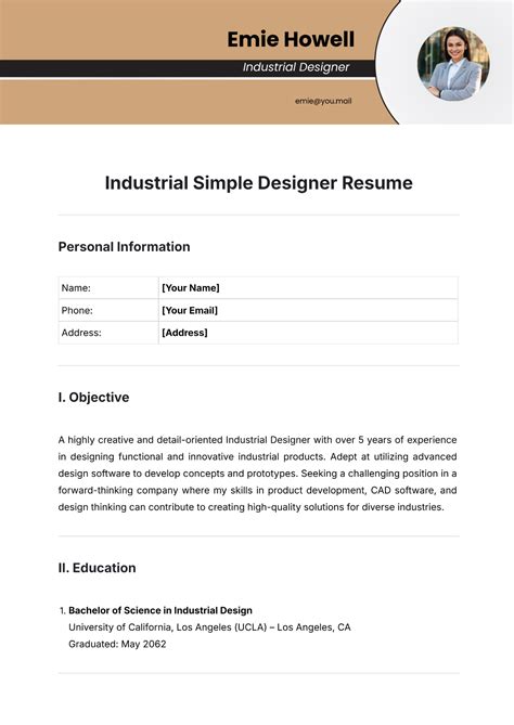 Free Simple Project Civil Engineer Resume Template To Edit Online