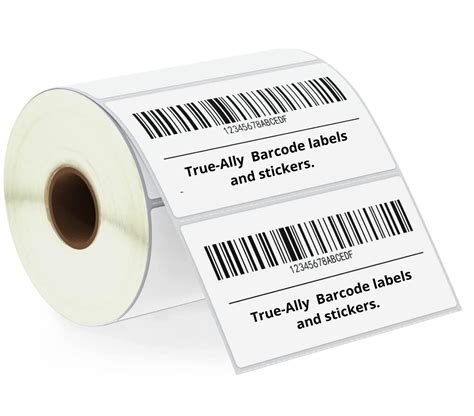 Barcode Label Sticker 38x25 2ups