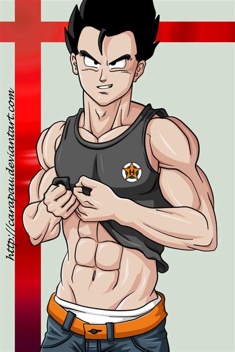 COLOUR Gohan Sexiness By SweetAmberkins On DeviantArt
