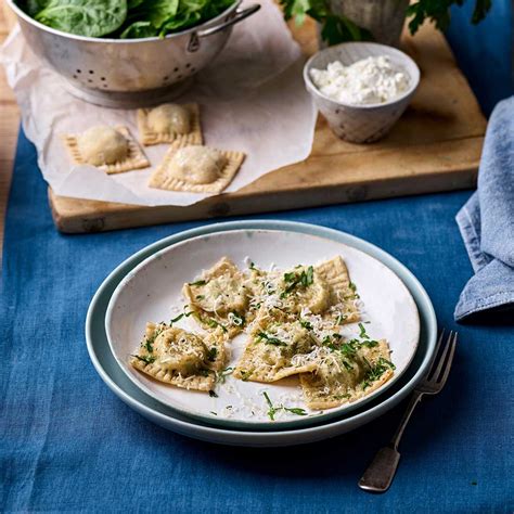 Spinach And Ricotta Ravioli
