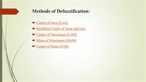 Defuzzification Pptx