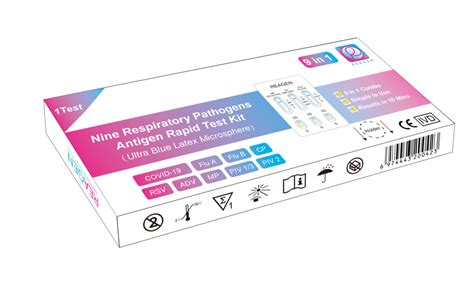 Nine Respiratory Pathogens Antigen Rapid Test Kit Reagen Quadsure