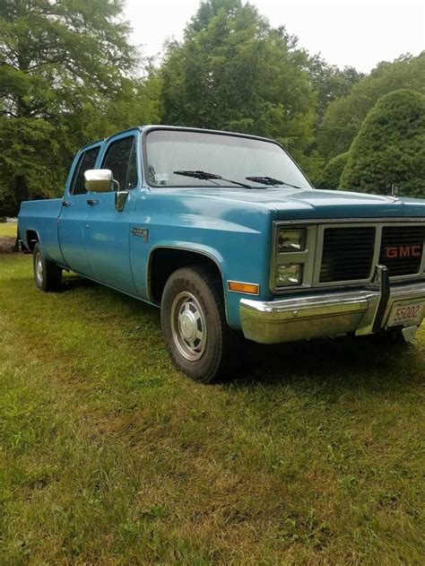Classic Blue Chevy Pickup Truck