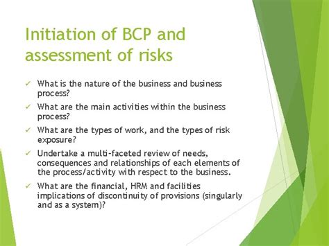 Facilities Management Business Continuity Planning And Fm Bcp