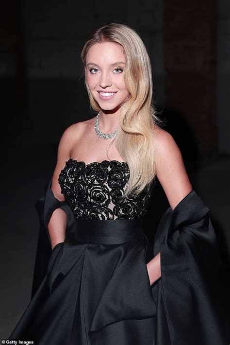 Sydney Sweeney Exudes Elegance In A Dramatic Black Tulle Gown As She