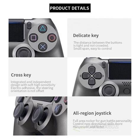 Smart Vibration Ps4 Controller For Bluetooth Dualshock 4 V2 Lazada Ph