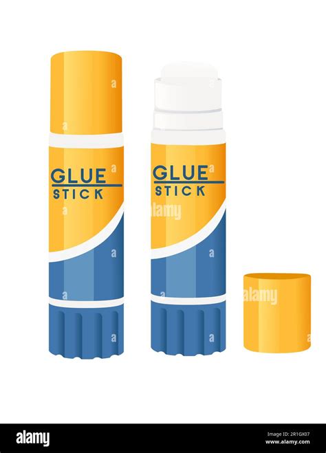 Glue Stick With Paper At Caleb Aitken Blog