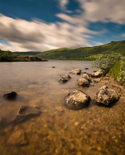 Ustedalsfjord Lake Geilo Norway Stock Image Image Of Geilo