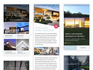App UI Kit For Sketch Based On Material Design Freebiesbug