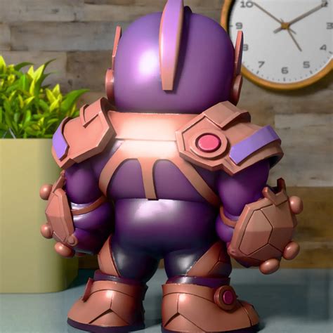 3d Printer Files 3mf File Thanos Chibi Avengers Fan Art Creality