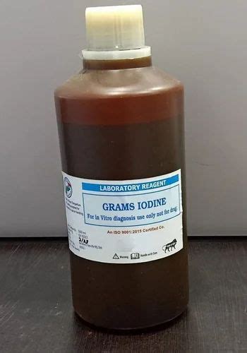 Gram Iodine Solution Packaging Size 500 Ml At Rs 125bottle In Delhi