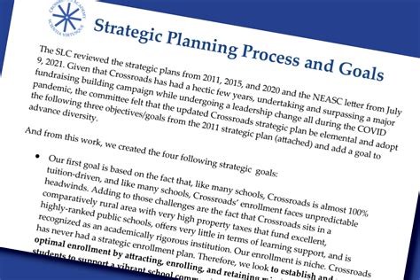 Strat Plan Image For Web Crossroads Academy