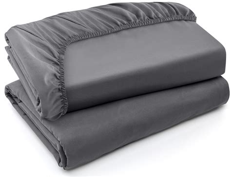 Utopia Bedding Twin Xl Fitted Sheets Bulk Pack Of 2 Bottom Sheets Soft Brushed Microfiber